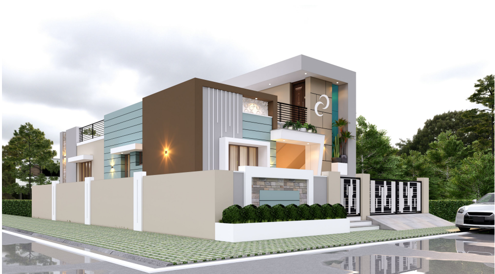 Construction Of Residential Building Interior Designing Construction ...